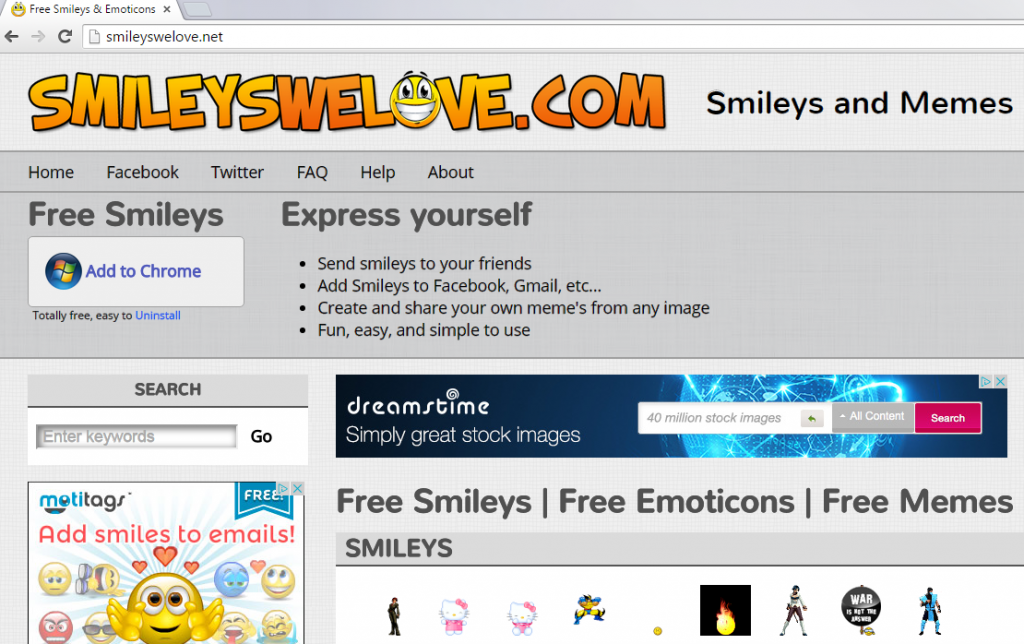 Eliminar Smileys We Love Toolbar