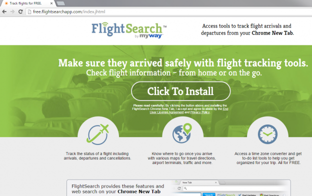 Remove FlightSearch Toolbar