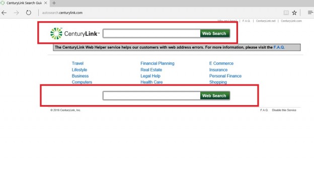 Remove Autosearch.centurylink.com