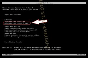 Retirar Qazx ransomware