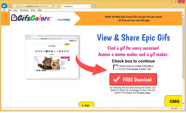 Remove GifsGalore Toolbar