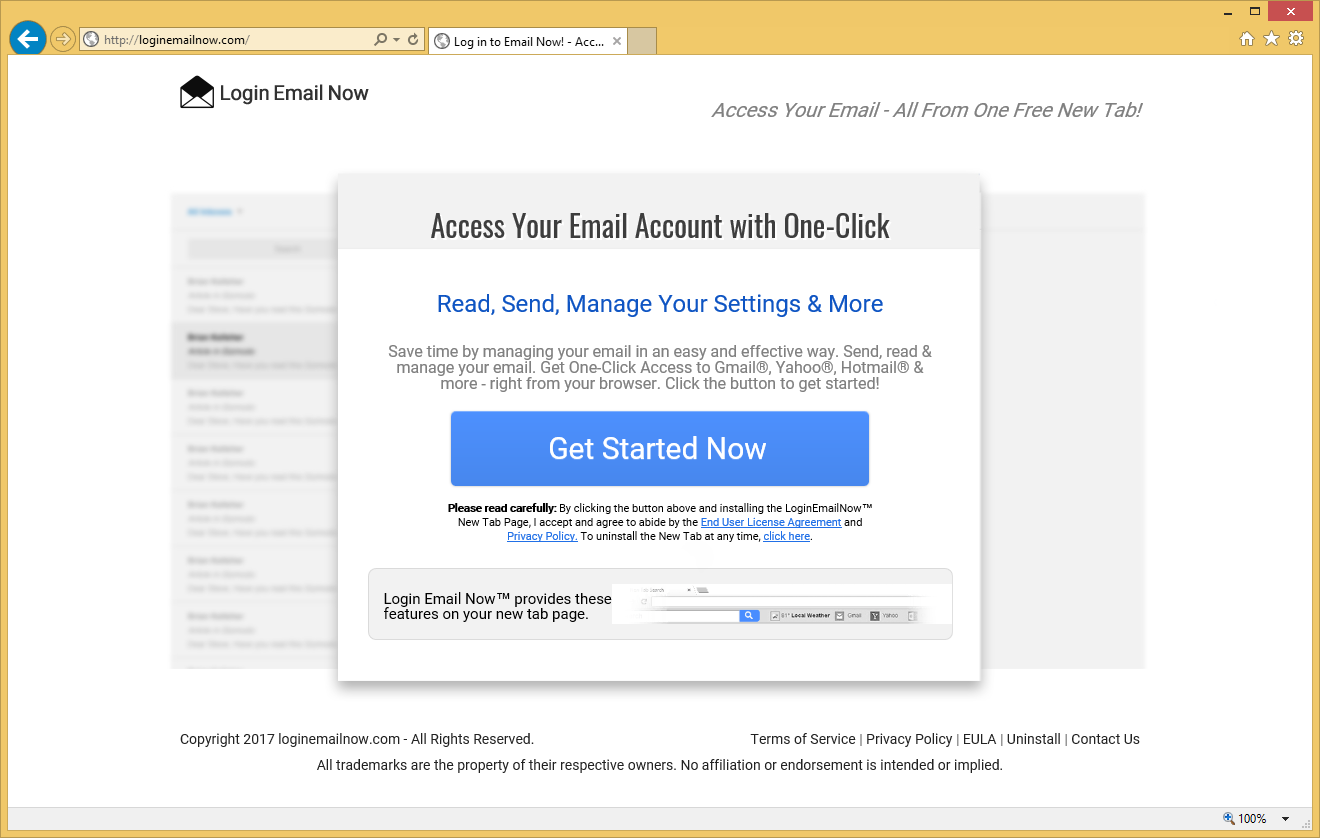 Remove Login Email Now Virus