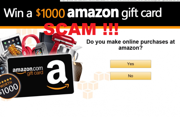 Remove Amazon Gift Card Scam