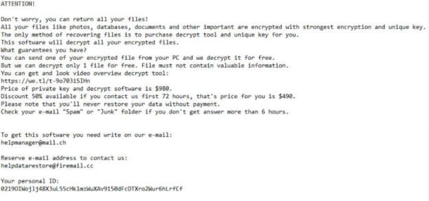 Remove .Mpaj extension ransomware