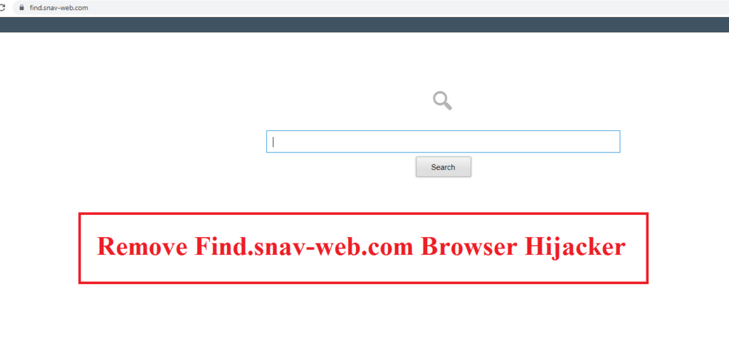 Eliminar Find.snav-web.com el secuestrador del navegador
