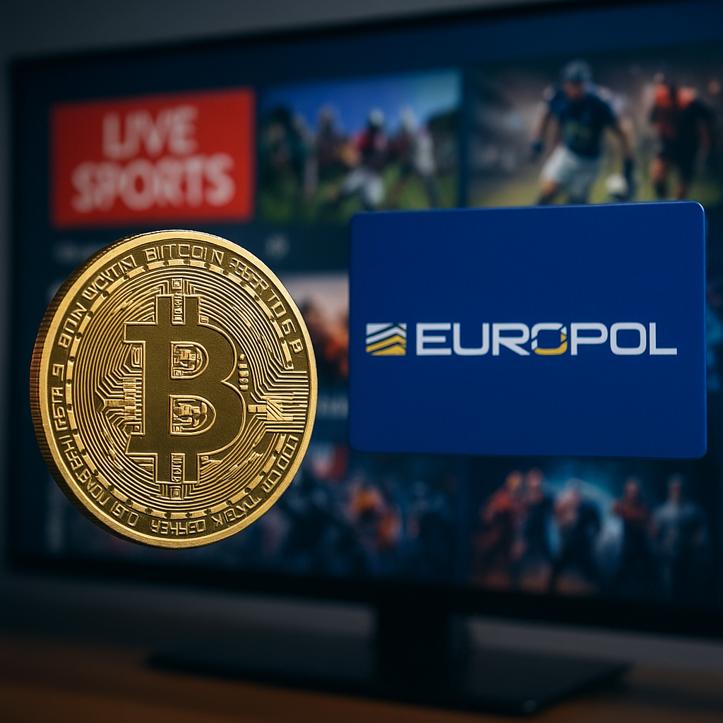 Europol traces crypto tied to IPTV piracy network and seizes €47 million